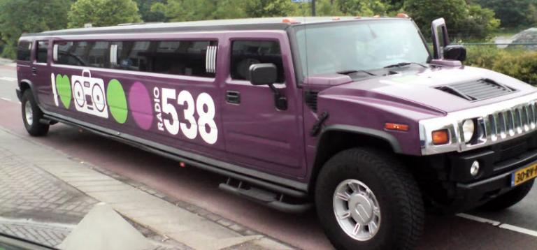 Winnaar Limo Lunch radio 538 | Nieuws | Van de Pol